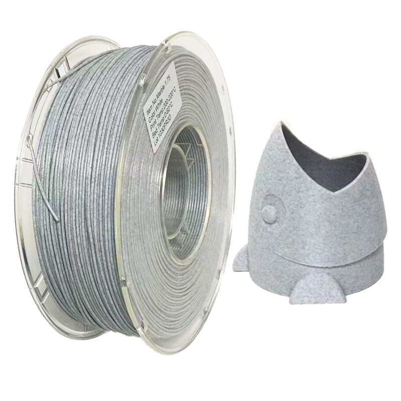 Good Simple Sense Flexible 3d Printing Filament Marble Filament White Color